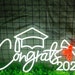 Congrats Neon Sign Custom Graduation Gifts Graduation Grad Neon Sign ...