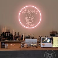 Yummy Neon Sign, Yummy LED Light, Restaurant Wall Decor, Dessert Shop ...