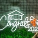 Congrats Neon Sign Custom Graduation Gifts Graduation Grad Neon Sign ...