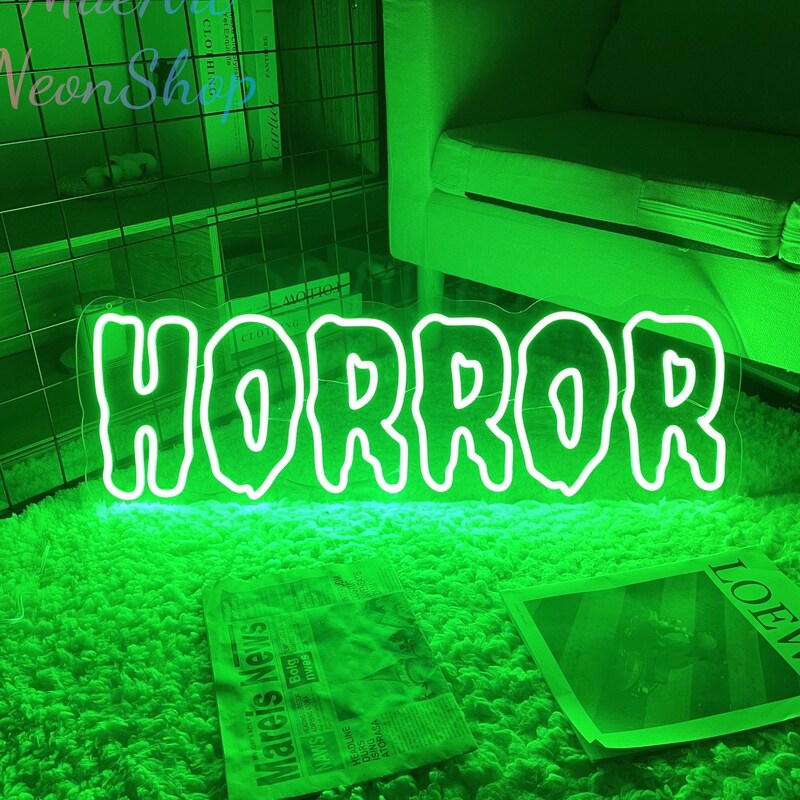 Horror Movie Signs - Etsy