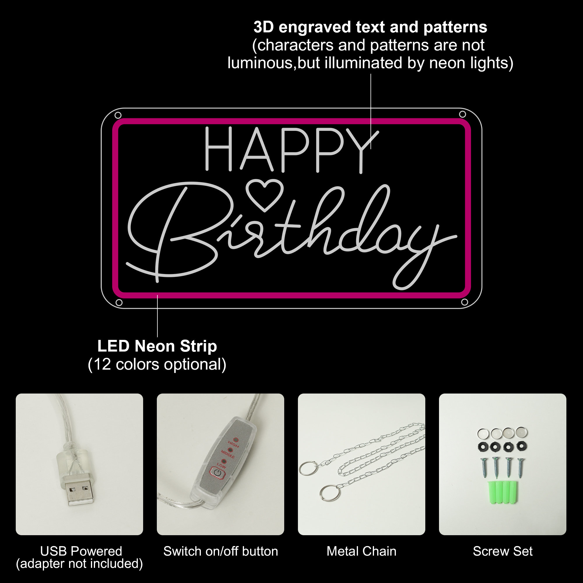 Talk Thirty to Me Neon Sign, 30th Birthday Decorations, Neon Sign ...