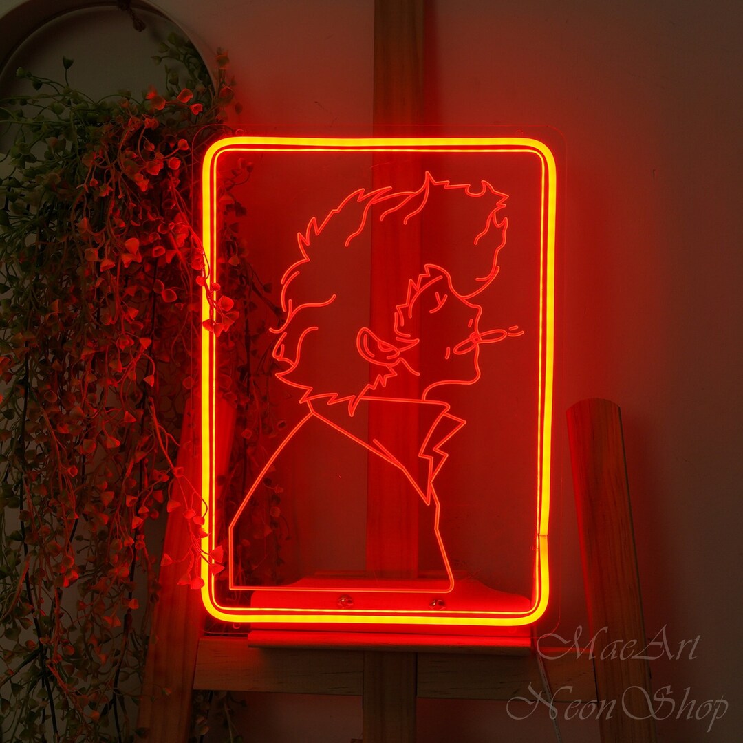 Anime Character Sign Custom Neon Signs Game Room Wall Decor ...