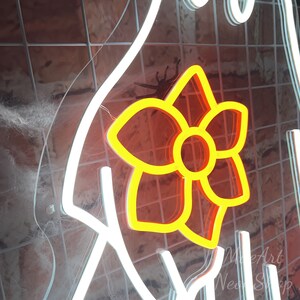 Ghost Neon Sign, Halloween Neon Sign, Cute Spooky Ghost Sign With ...