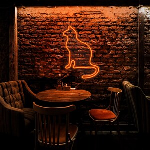 Cat Neon Sign, Anime Neon Sign, Cat Led Light up Sign, Cat Decor, Kid ...
