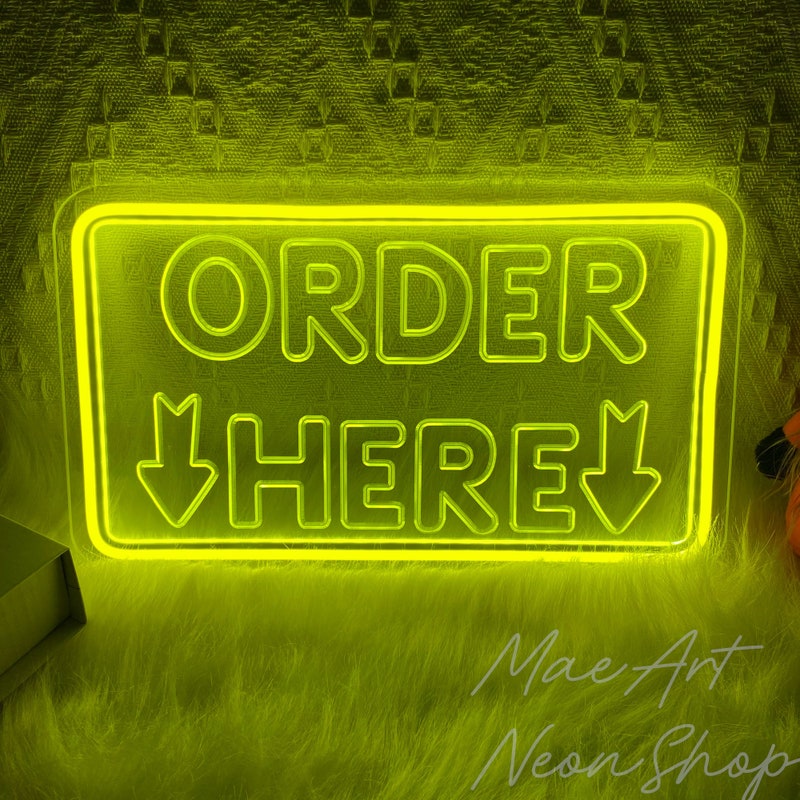 Order Here Sign - Etsy