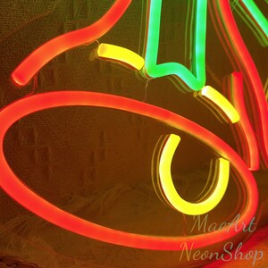 Christmas Bell Neon Sign, Christmas Led Sign, Jingle Bell Christmas ...