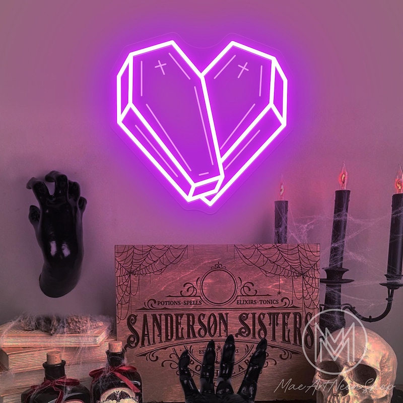 Goth Neon Wall Lights - Etsy