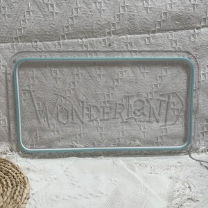 Wonderland Led Sign, Neon Sign Bedroom, Party Decor Sign, Wonderland ...