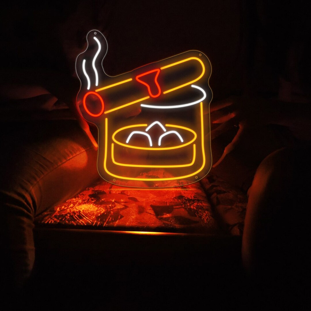 Cigar and Glass of Whiskey Neon, Whisky Glass Wall Decor, Bar Neon Sign ...