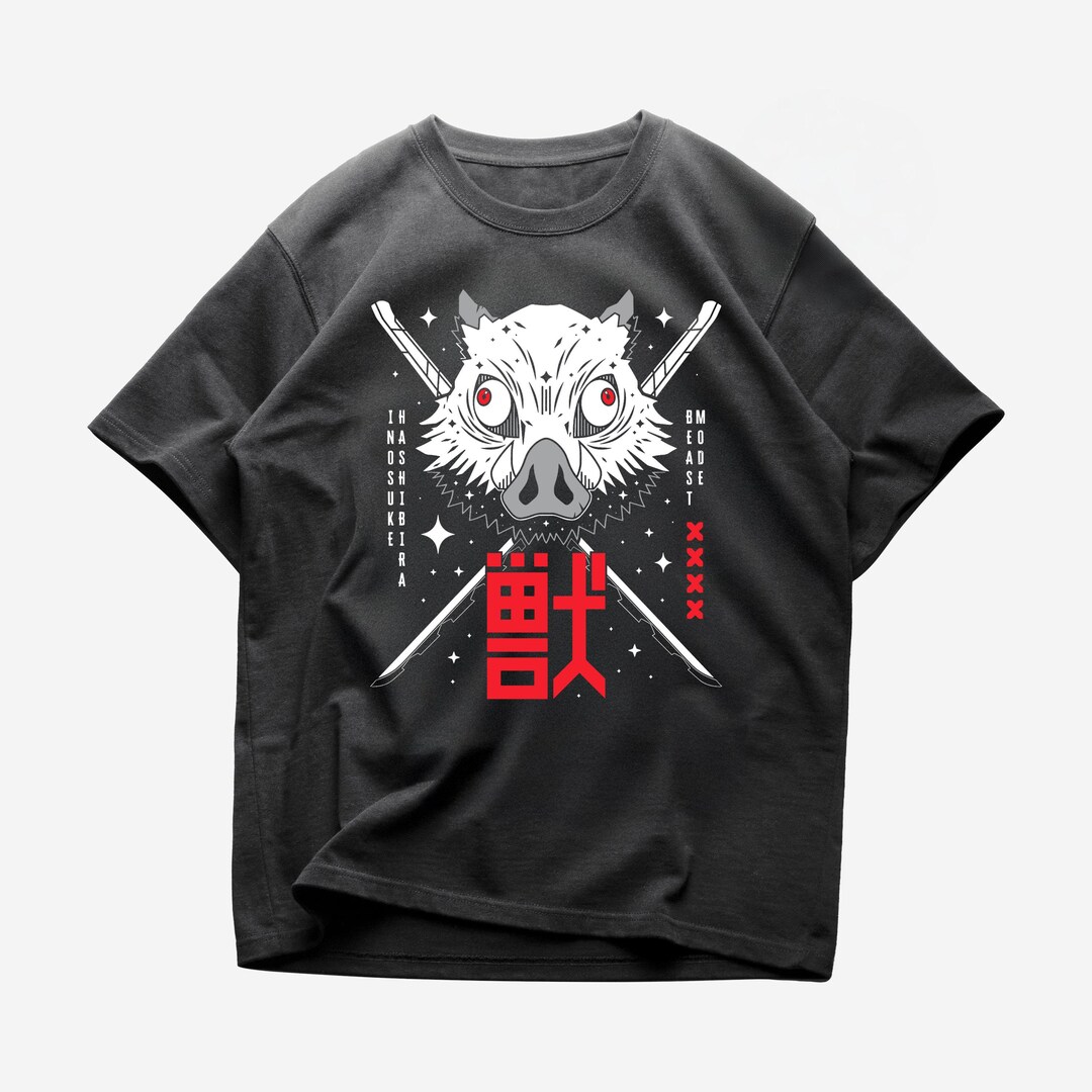 Inosuke Shirt, A143, Fun Graphic Tee, Casual Outfit, Unisex Top, Cool ...