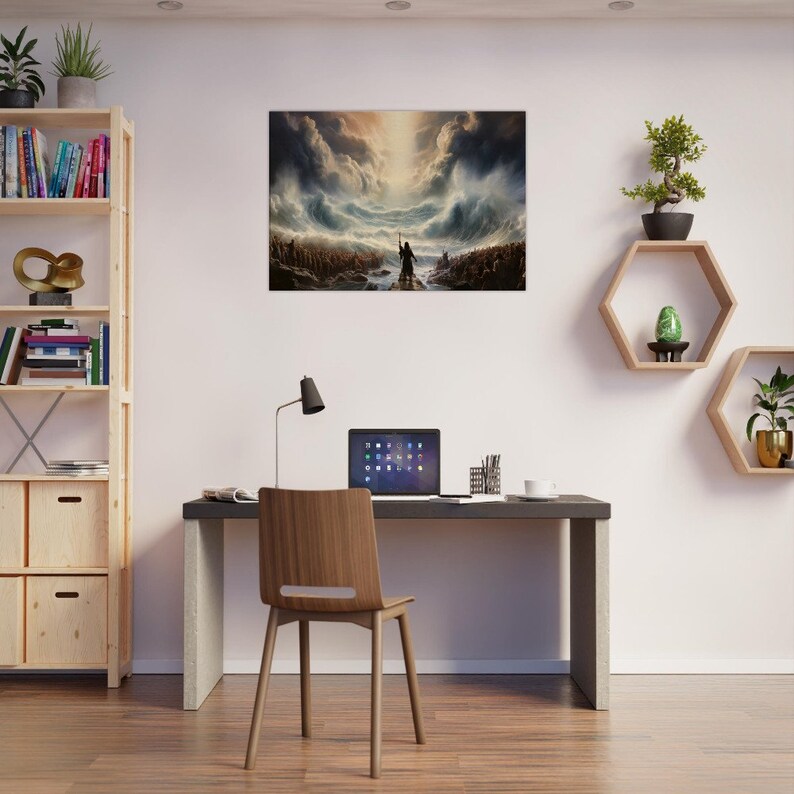 Moses and the Red Sea - Museum-grade Canvas Art - Etsy