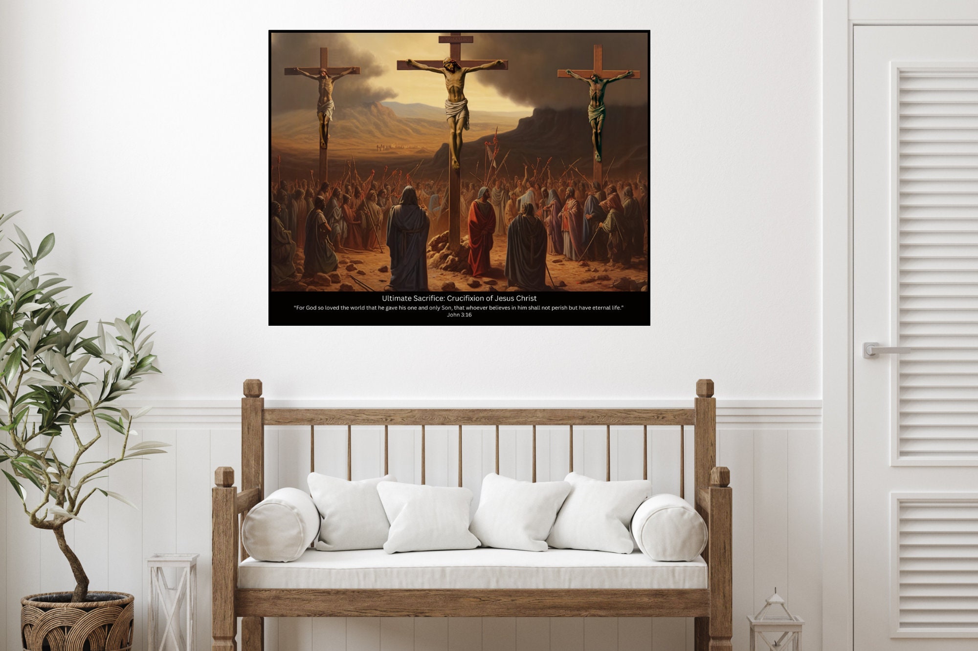 Ultimate Sacrifice - Crucifixion of Jesus Christ - Museum-grade Art ...