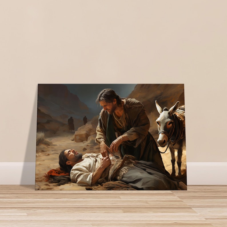 The Good Samaritan - Museum-grade Canvas Art - Etsy