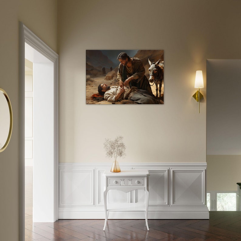 The Good Samaritan - Museum-grade Canvas Art - Etsy