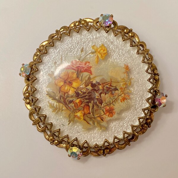 West Germany Brooch - Etsy