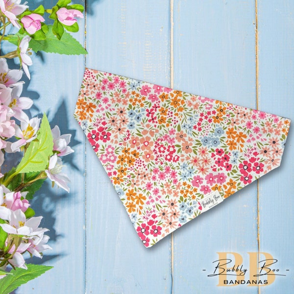 Flower Bandana - Etsy