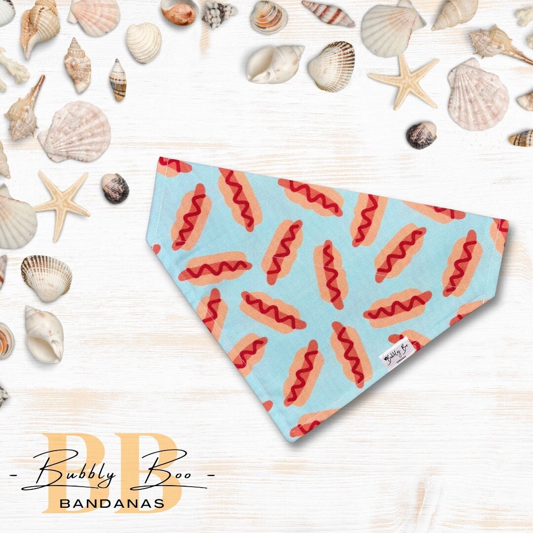 Frank's Franks Over the Collar Bandana - Etsy