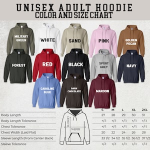 Custom Text Hoodie, Personalized Your Design Sweatshirt, Customized ...