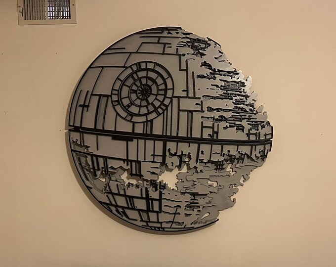 Giant Wooden Death Star - 5 Layers - Etsy