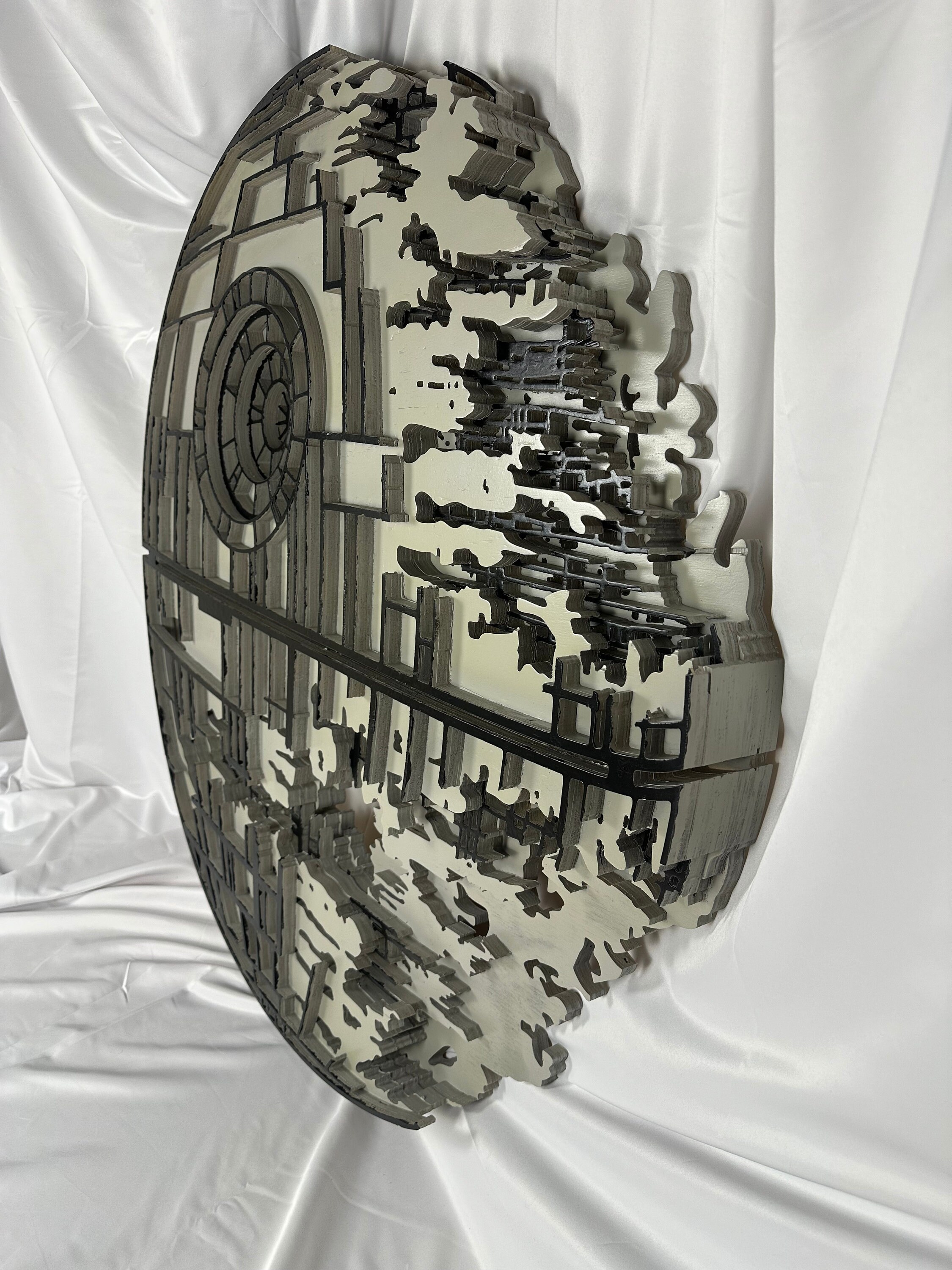 Giant Wooden Death Star - 5 Layers - Etsy
