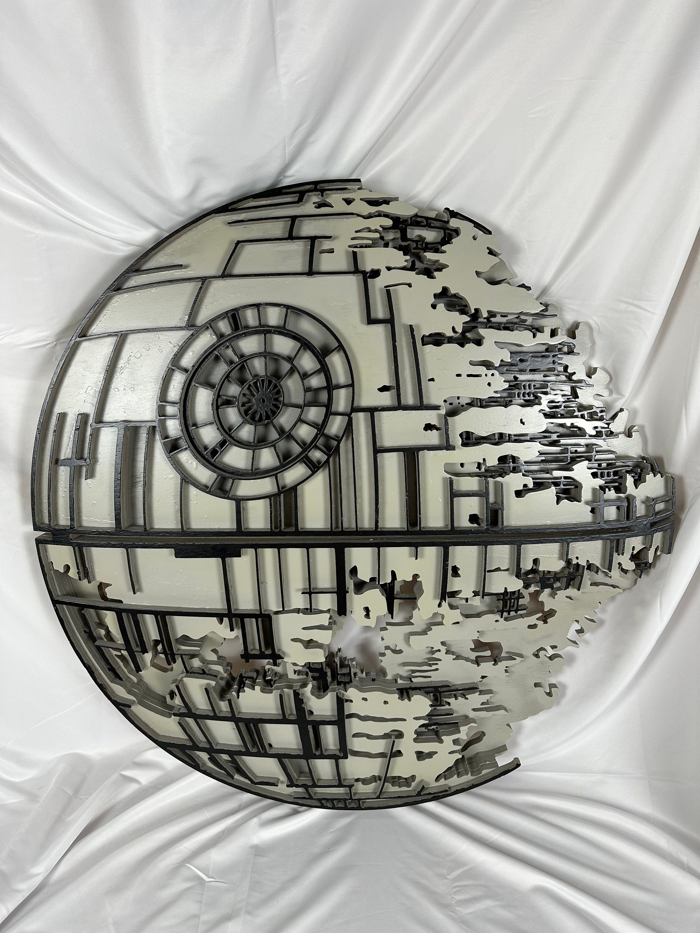 Giant Wooden Death Star - 5 Layers - Etsy