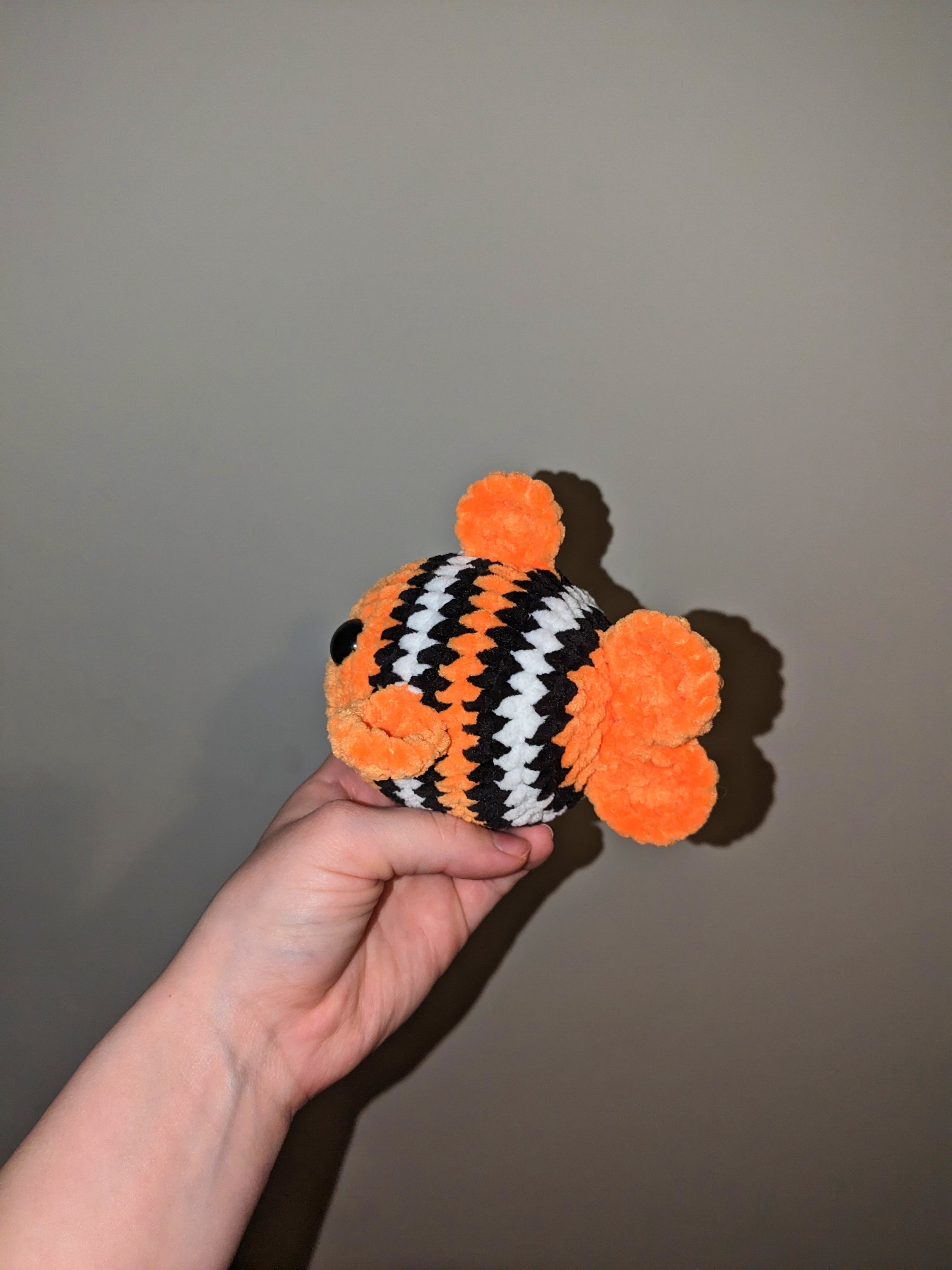 Easy Crochet Clownfish Pattern Amigurumi PDF Tutorial - ENGLISH DIY ...