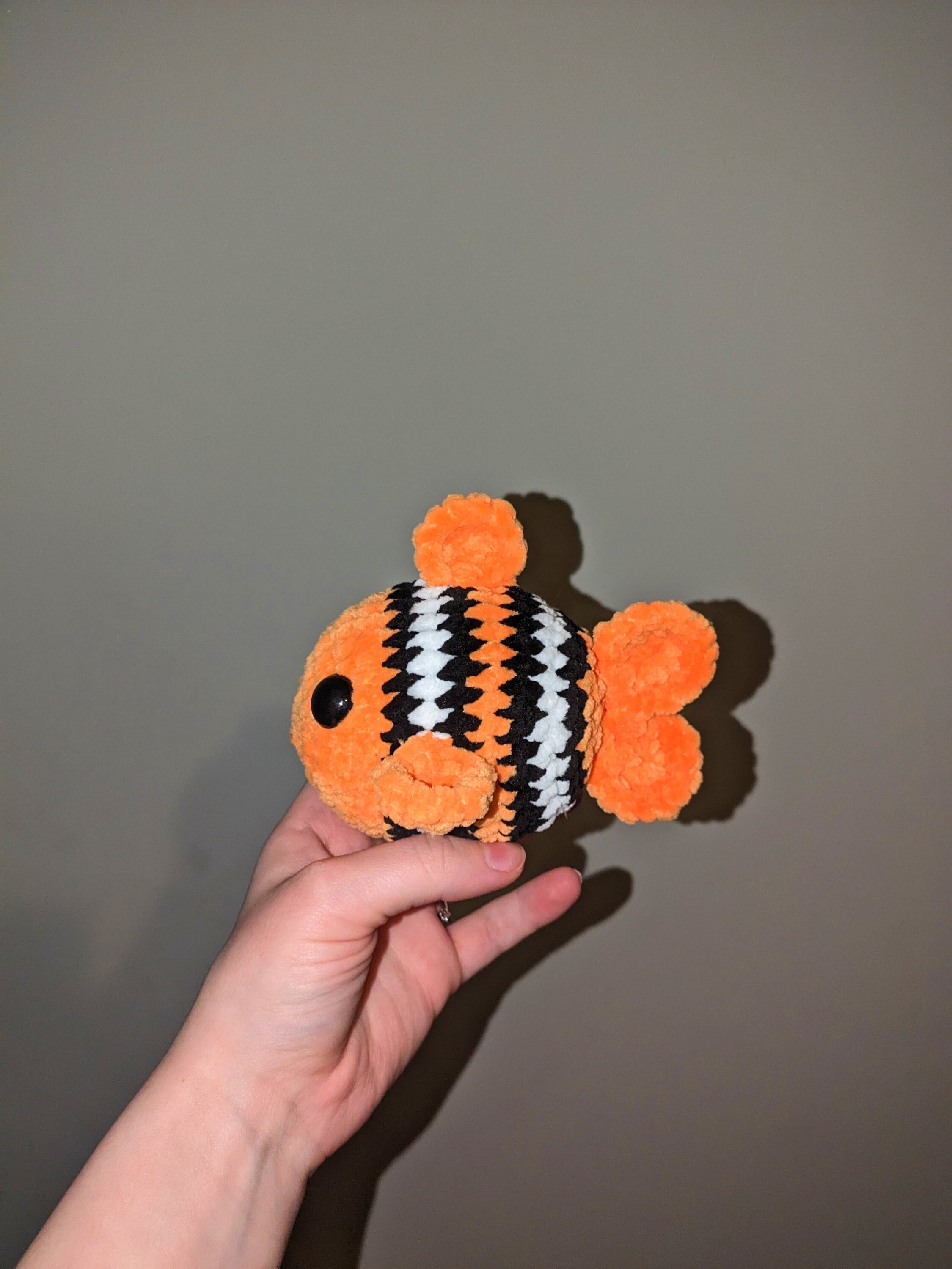 Easy Crochet Clownfish Pattern Amigurumi PDF Tutorial - ENGLISH DIY ...