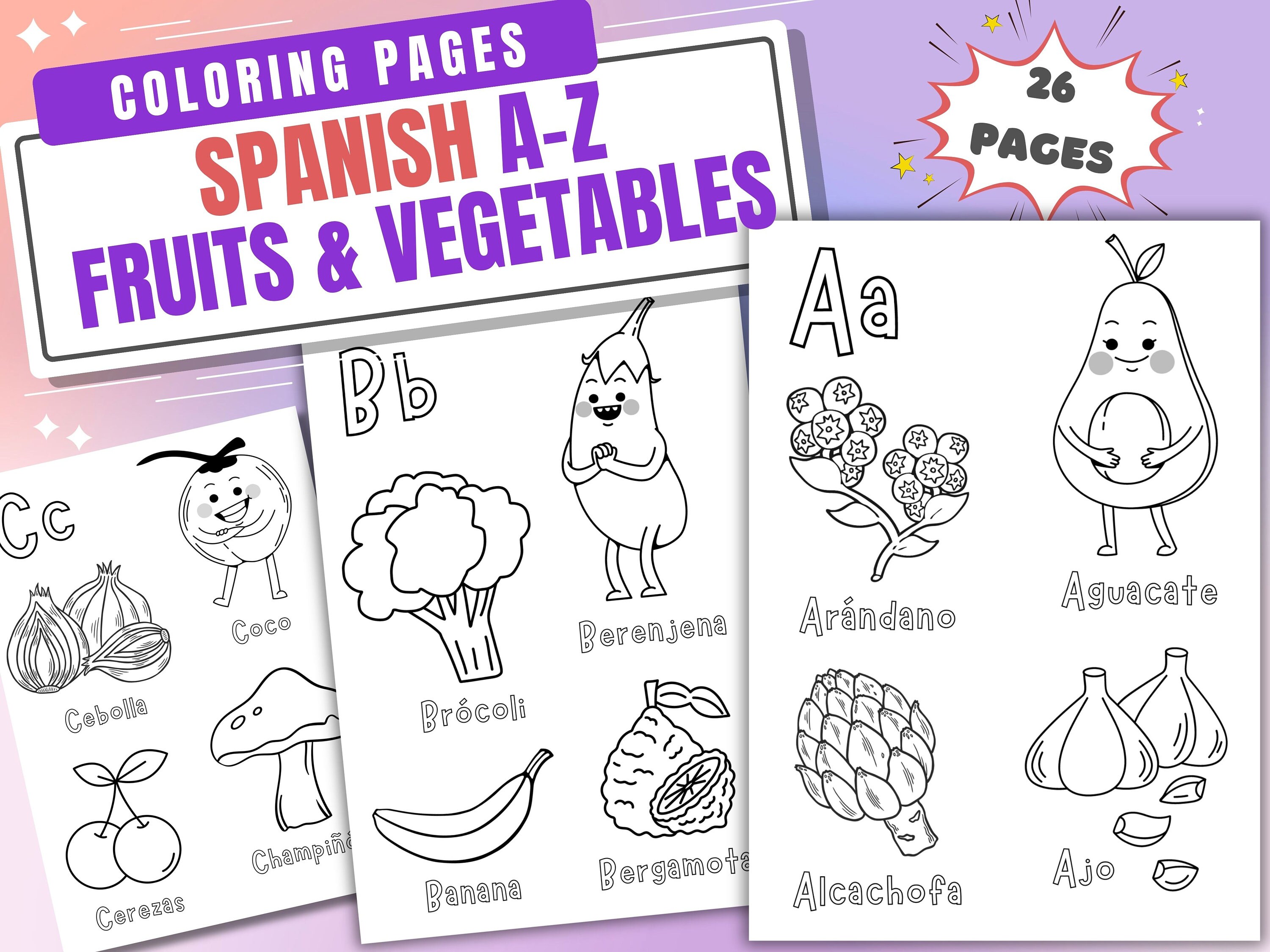 Spanish Alphabet | Abecedario En Español | A-Z Printable Alphabet ...