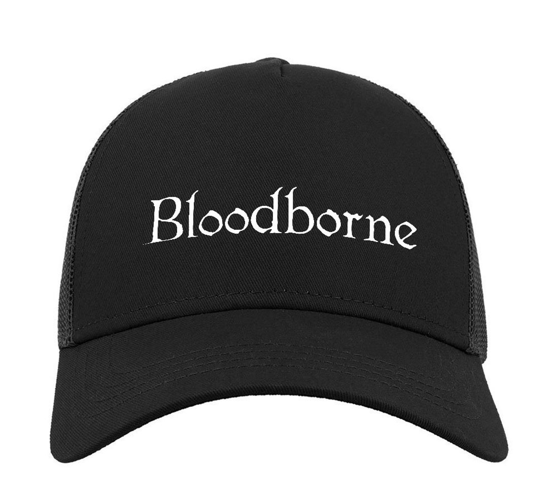 Bloodborne Logo Flat Visor Snapback Hat Trucker Cap - Etsy
