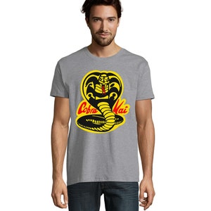 Cobra Kai Karate Kid Dojo Snake Graphic Unisex Men's Cotton T-shirt - Etsy UK