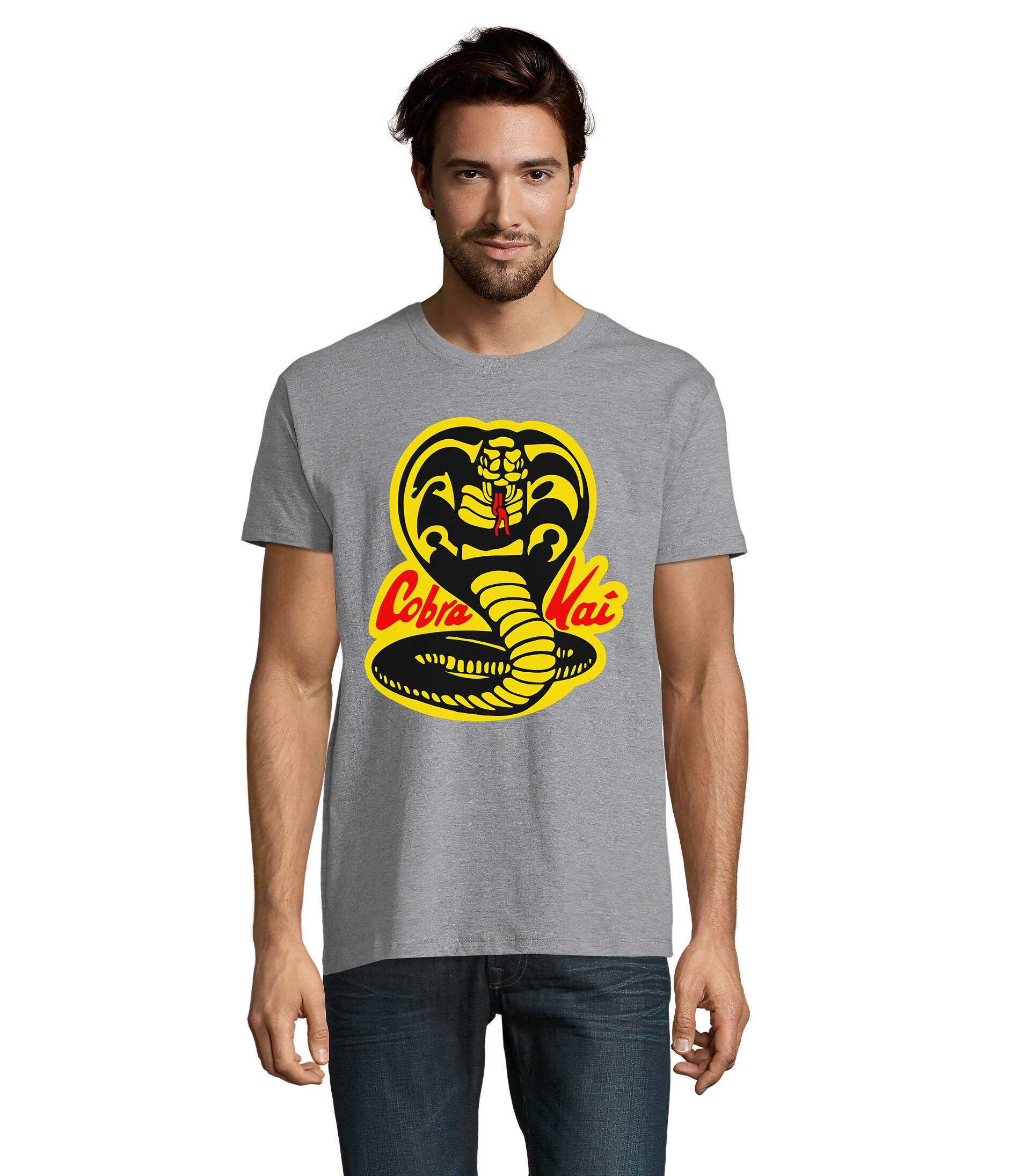 Cobra Kai Karate Kid Dojo Snake Graphic Unisex Men's Cotton T-shirt - Etsy