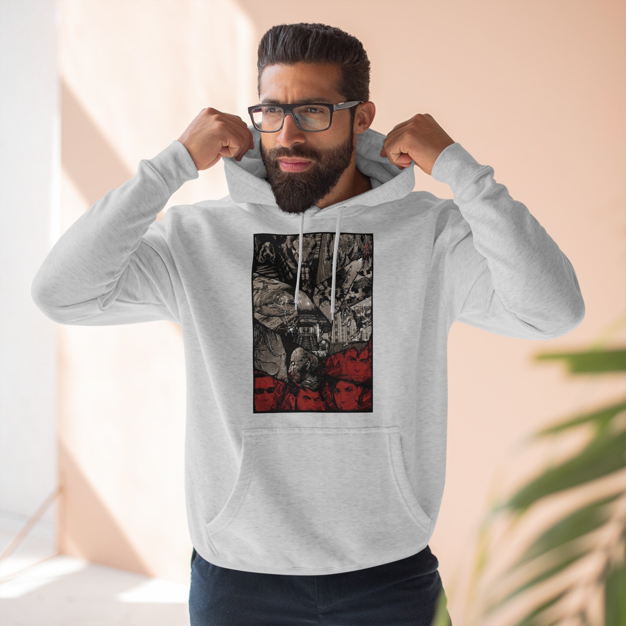 Resident Evil Characters Poster Art Unisex Cotton Blend Sweatshirt ...