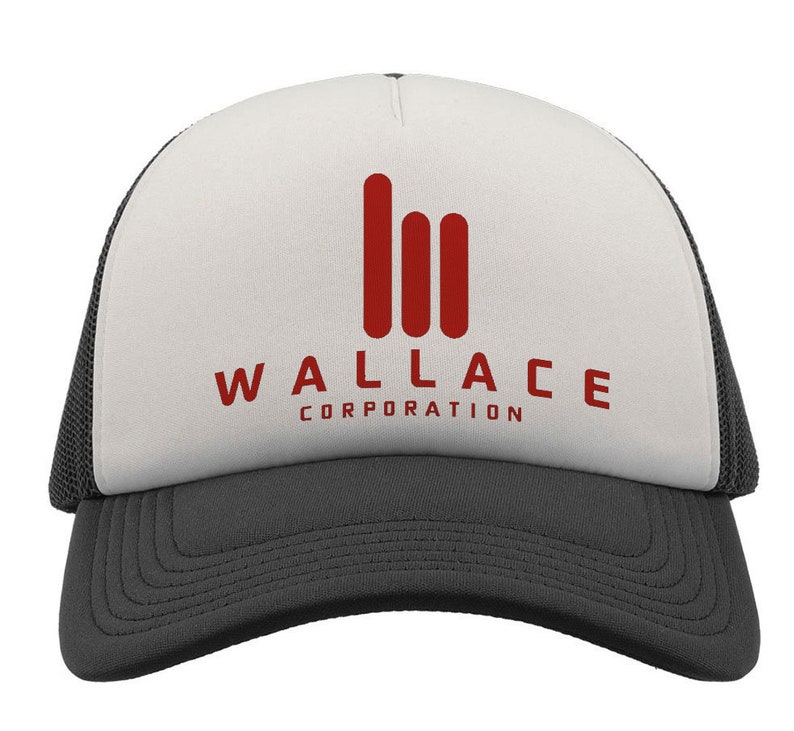 Blade Runner Wallace Corporation Logo Flat Visor Snapback Hat Trucker ...