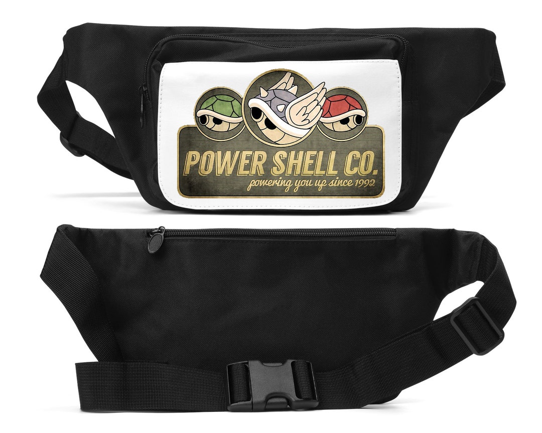 Mario Cart Power Shell Co Powering You up Since 1992 Waist Bag Fanny ...