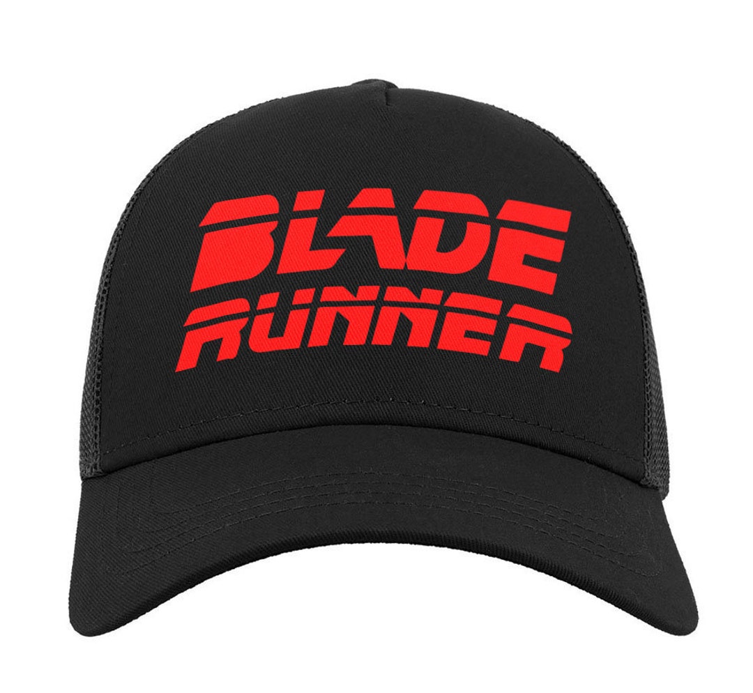 Blade Runner Logo Flat Visor Snapback Hat Trucker Cap - Etsy