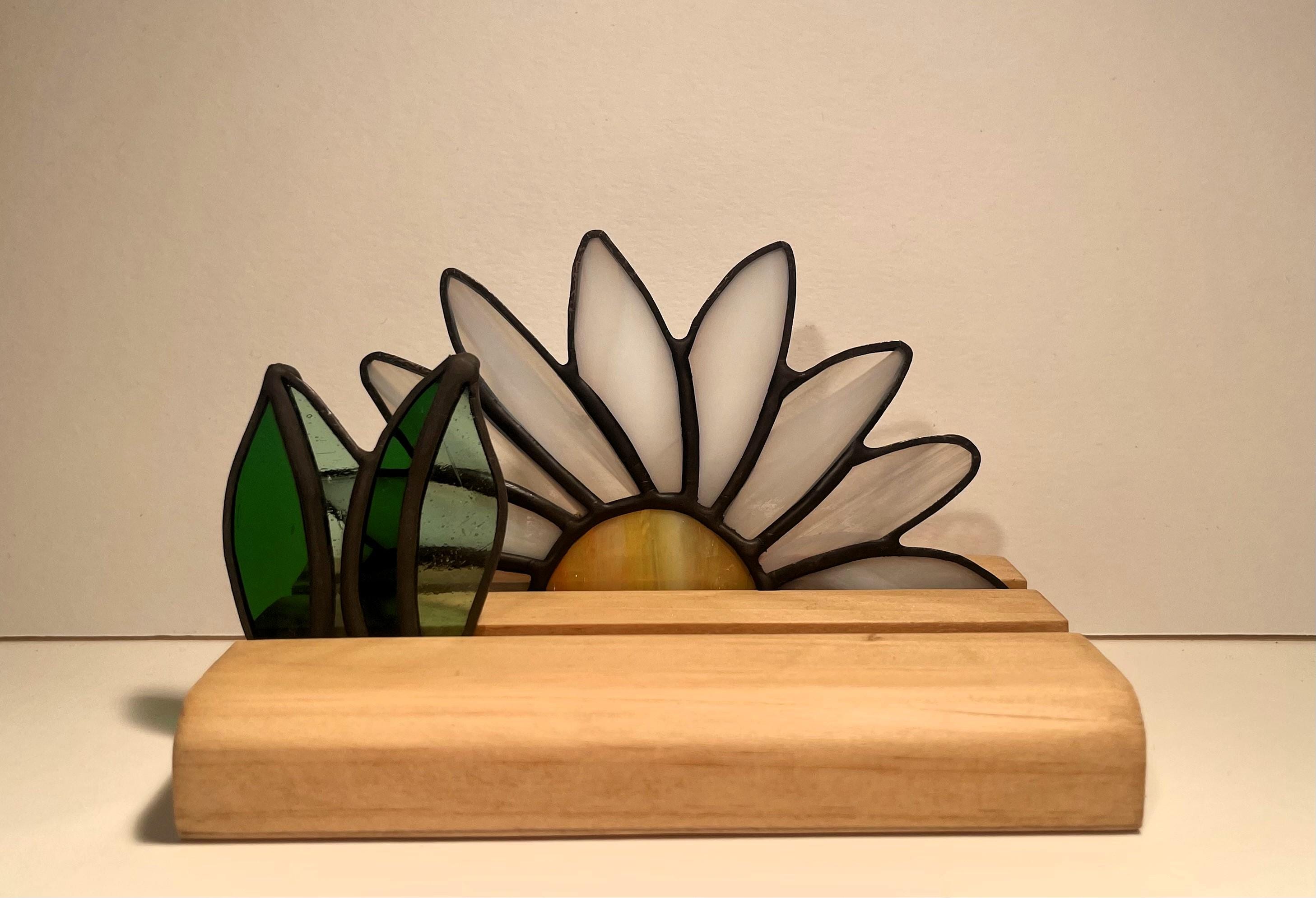 Daisy Stained Glass - Etsy