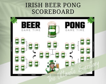 Beer Pong Scoreboard - Challenge Accepted Party Games - Etsy