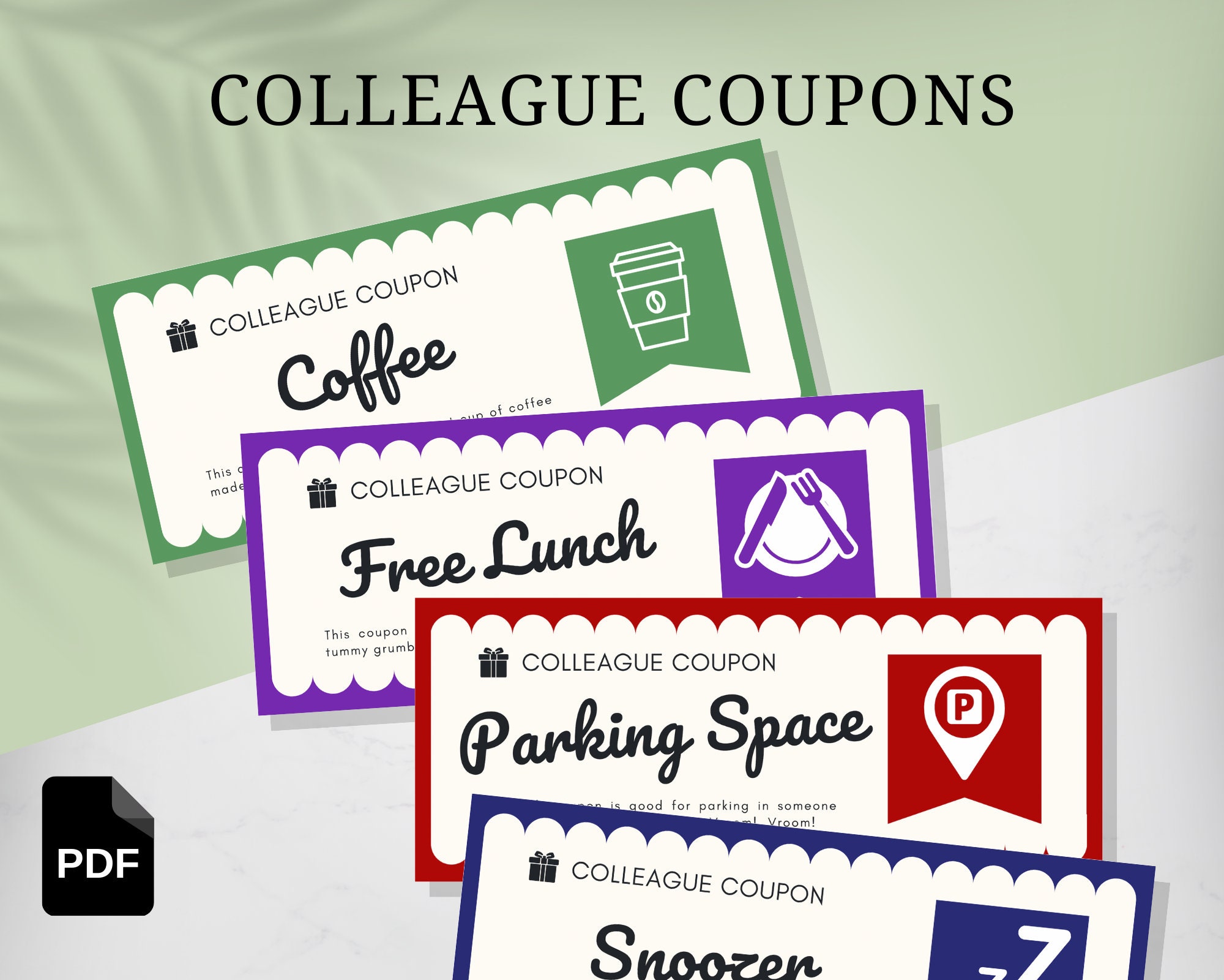 102 Funny Colleague Coupons - Office Employee Gift, Gift Ideas ...
