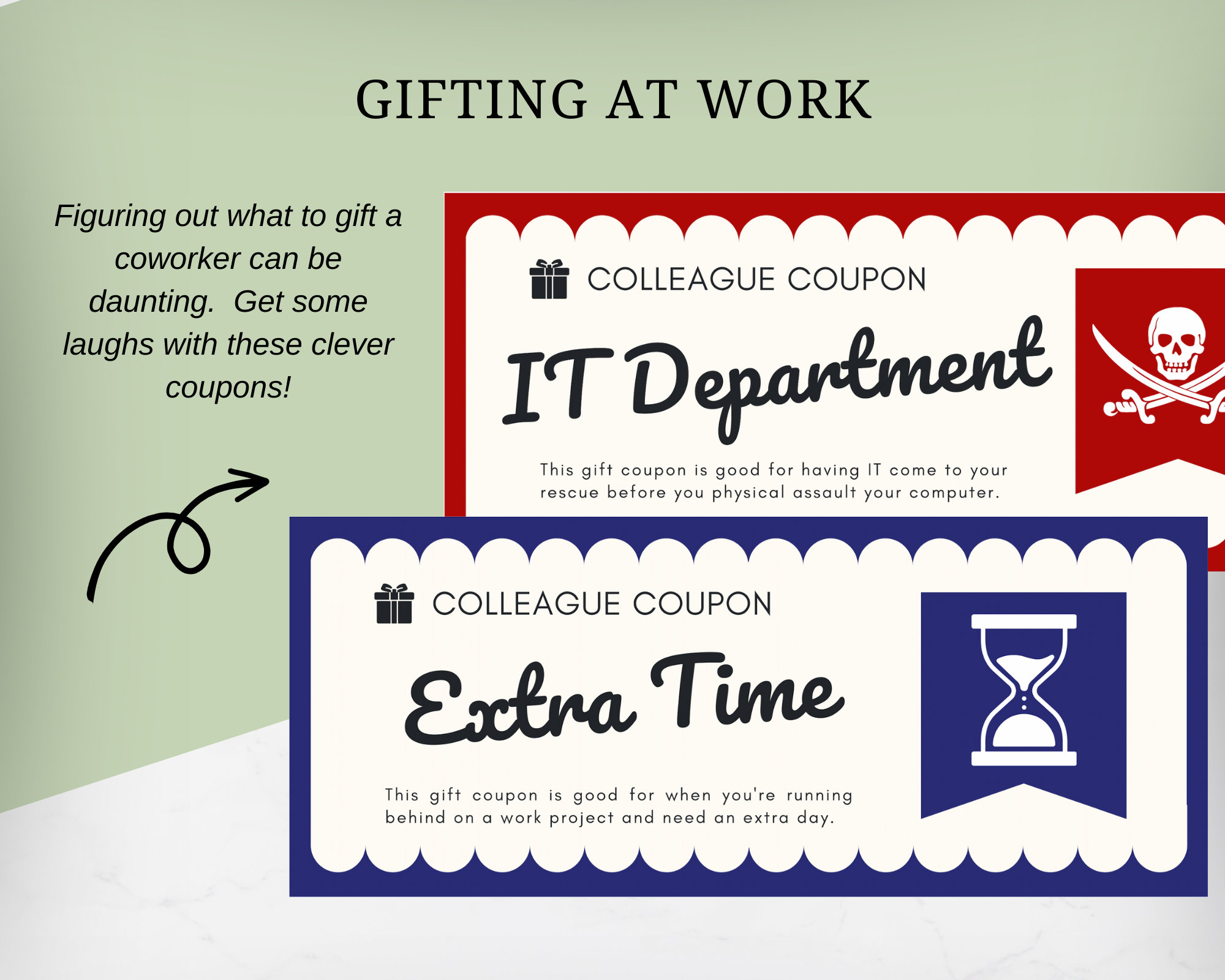 102 Funny Colleague Coupons - Office Employee Gift, Gift Ideas ...