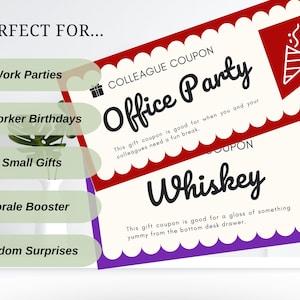 102 Funny Colleague Coupons - Office Employee Gift, Gift Ideas ...