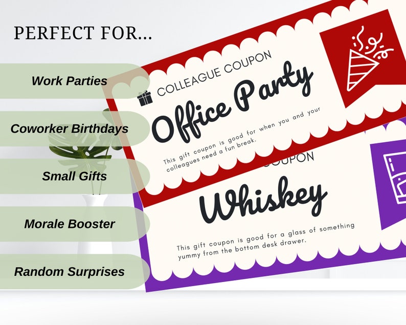 102 Funny Colleague Coupons - Office Employee Gift, Gift Ideas ...