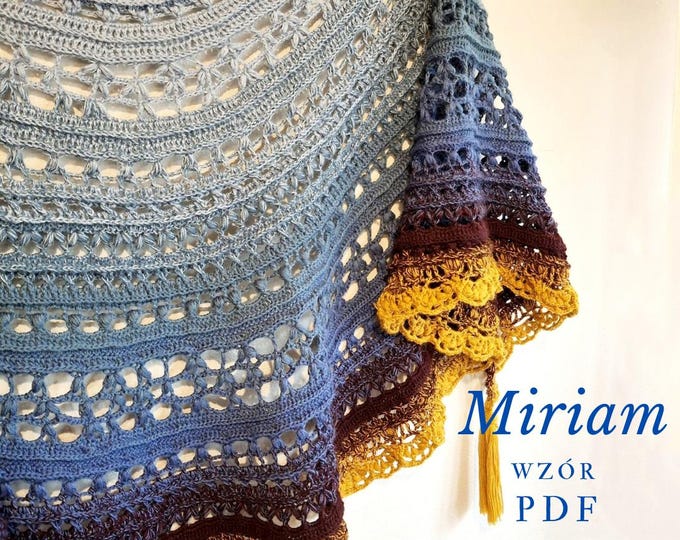 RUTH Shawl Crochet Pattern - Etsy Canada