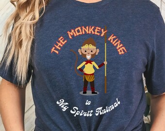 Sun Wukong Monkey King T-shirt - Etsy