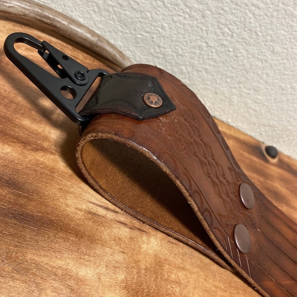 Leather Duck Game Strap - Etsy