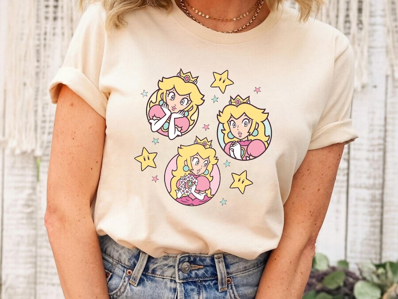 Princess Peach Mario Shirt, Its Peach Time Shirt, Super Mario Shirt ...