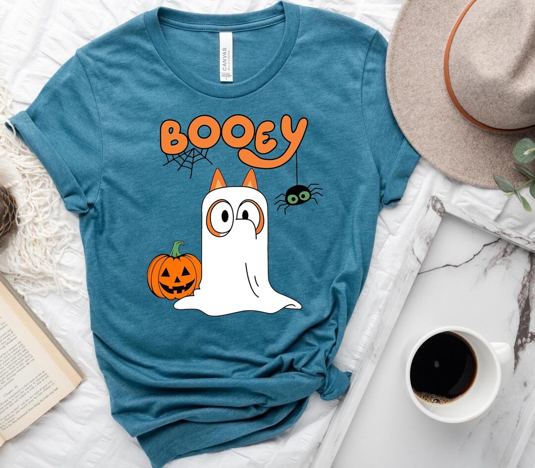Booey Halloween Spooky Season Shirt, Funny for Kids Men Women T-shirt ...