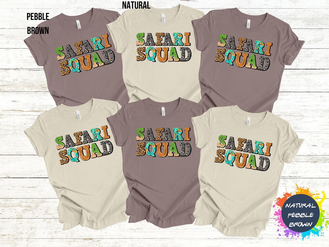 Safari Squad Shirt, Safari Gift, Safari Guide Shirt, Safari Trip Shirt ...