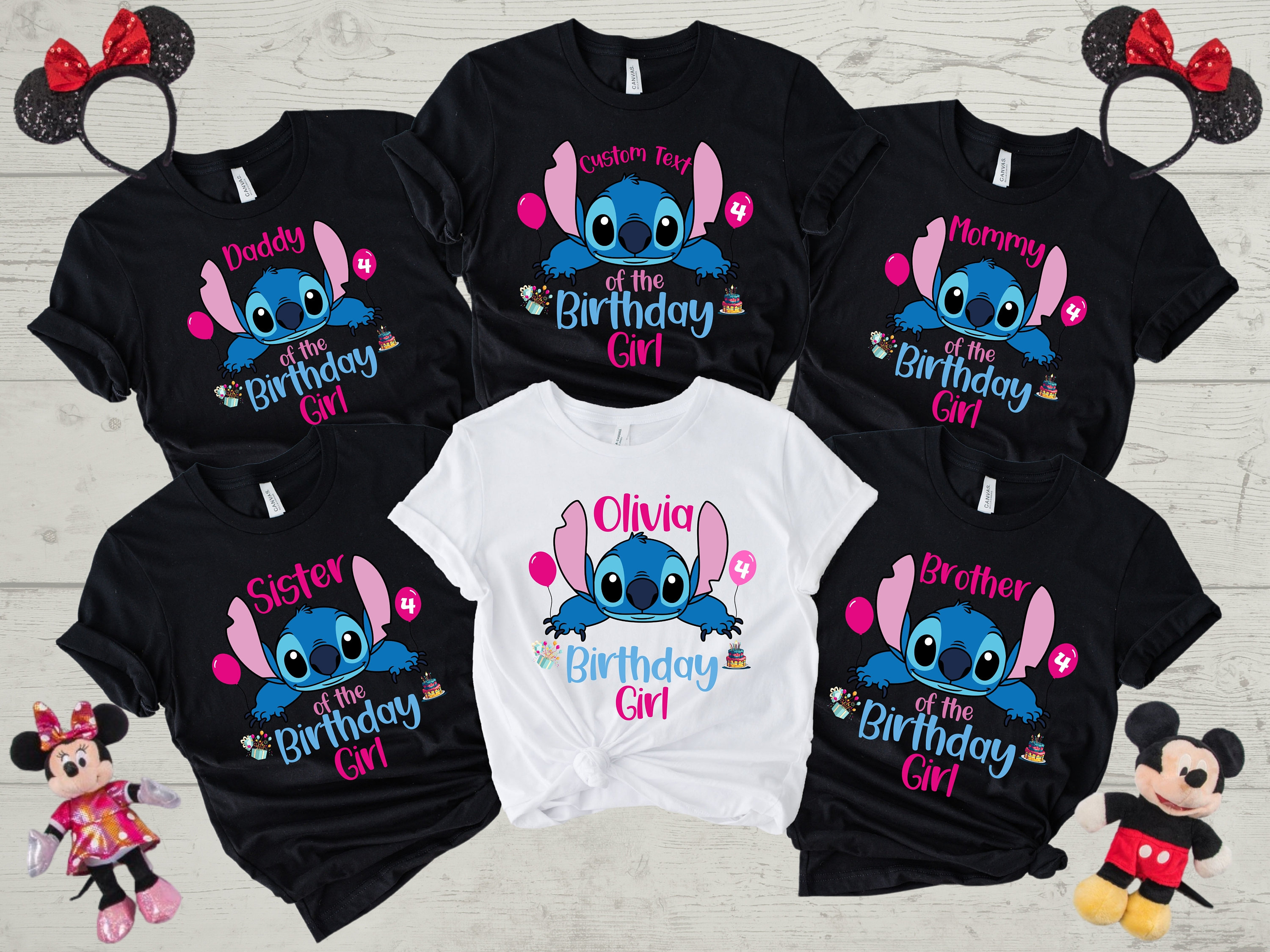 Stitch Birthday Shirt, Personalized Birthday Shirt, Custom Stitch ...