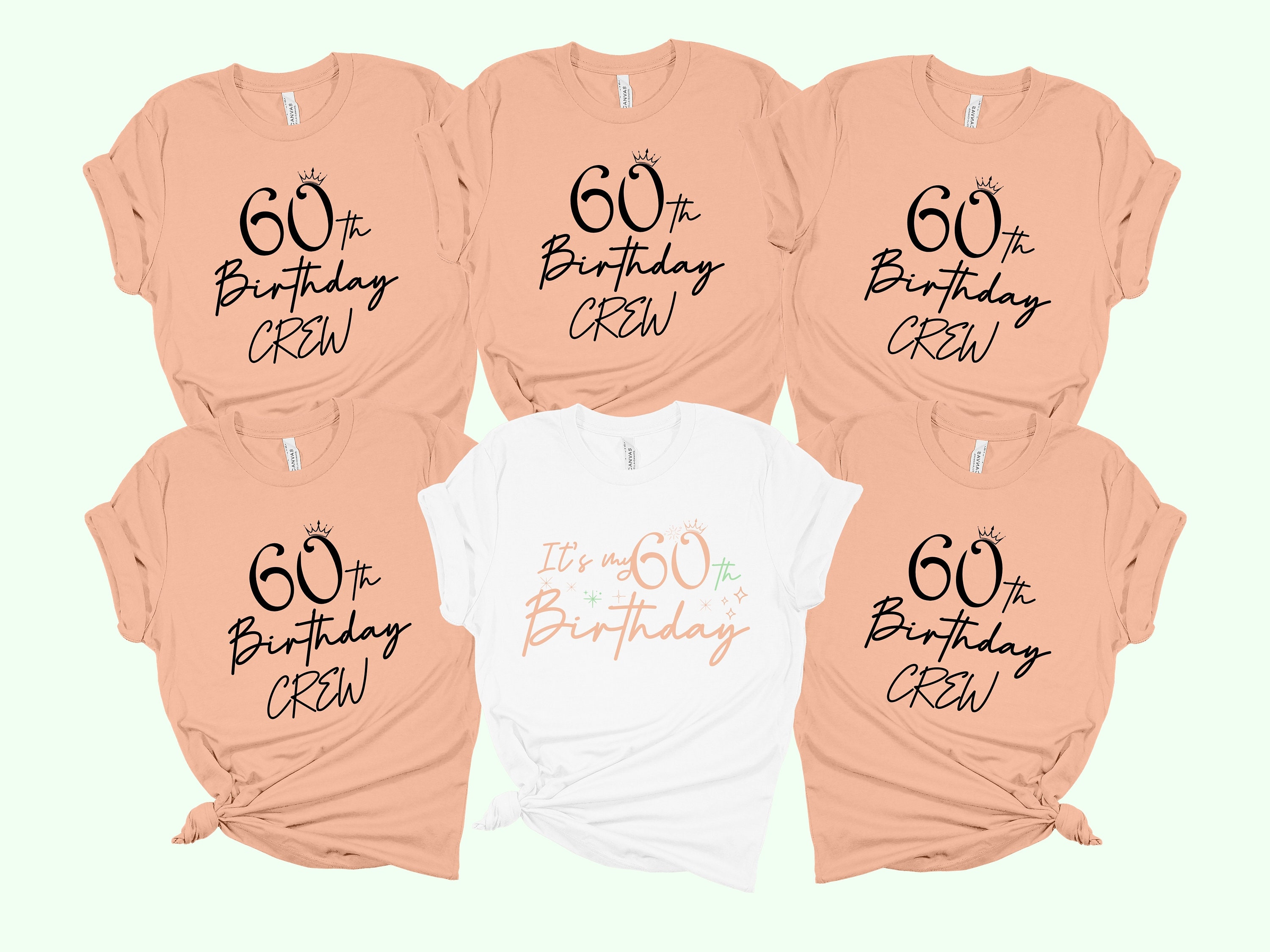 It's My 60th Birthday Shirt, It's My Birthday T, 60th Birthday Crew ...