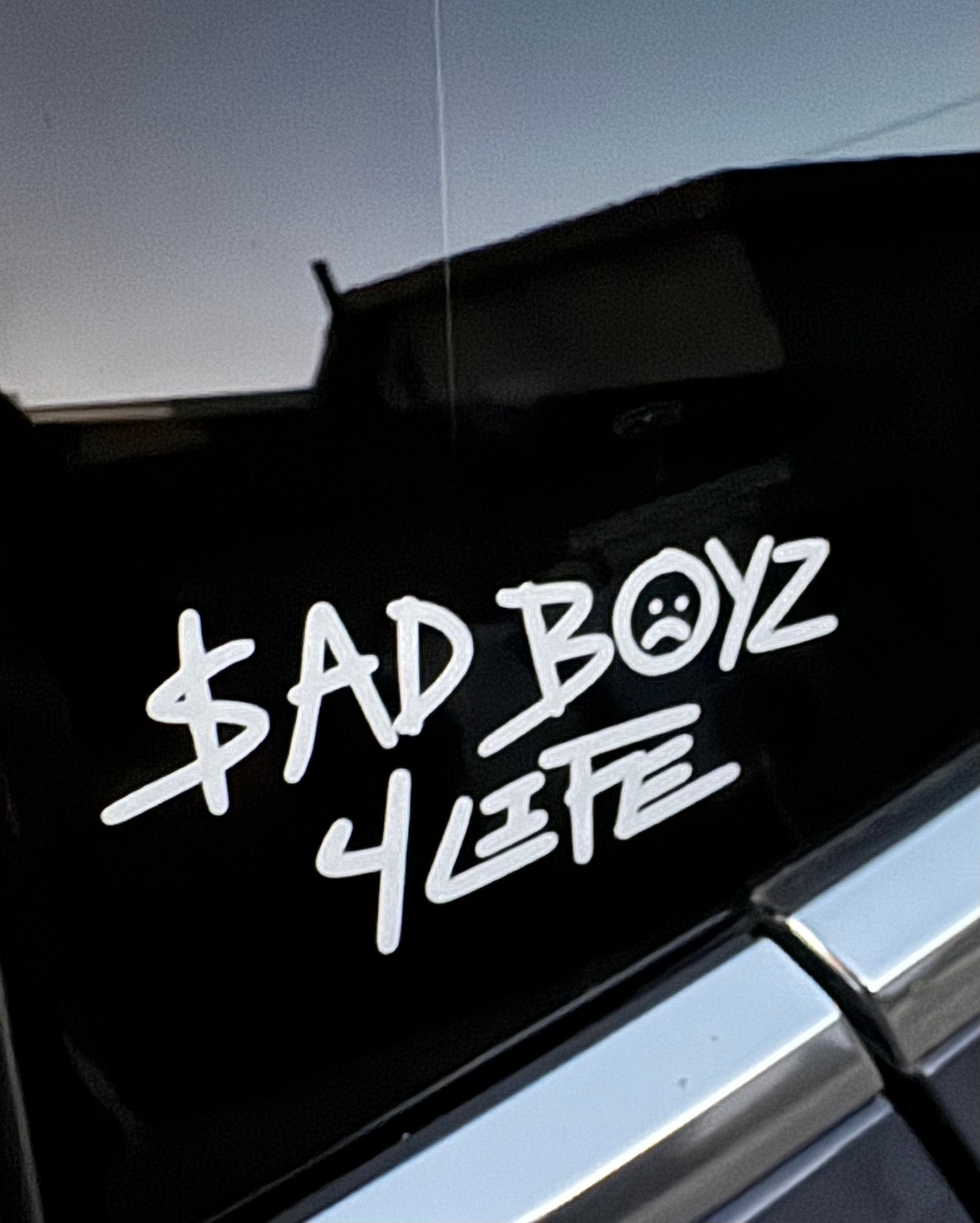 Sad Boys 4 Life Decal Sticker | 4x1.89 - Etsy
